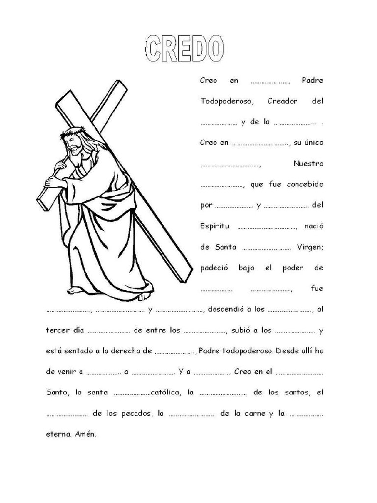 Oración Del Credo | PDF