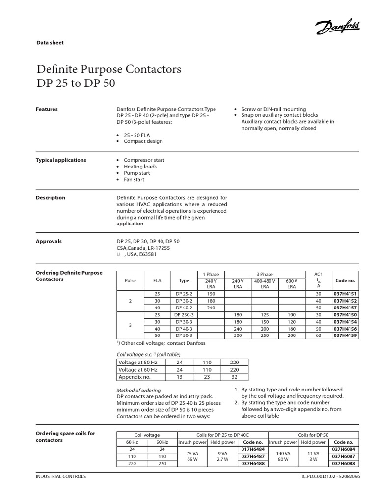 Catalogo Dp25 50 | PDF | Relay | Electric Power
