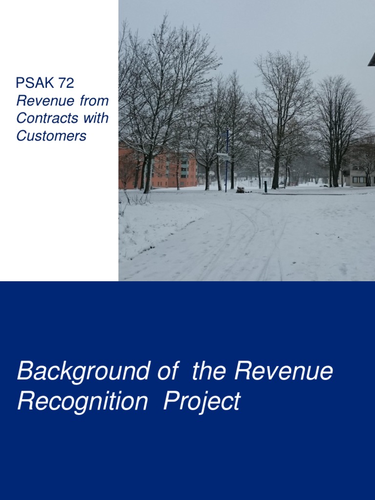 PSAK 72: Revenue Recognition Overview | PDF | Financial Transaction ...