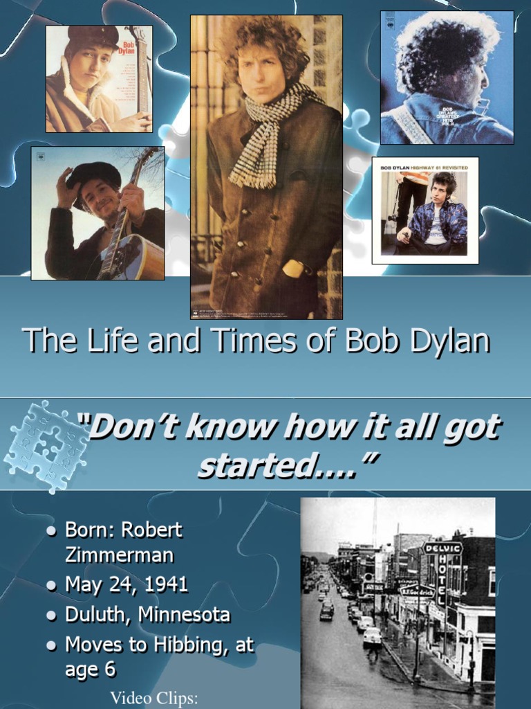 The Life and Times of Bob Dylan | PDF | Bob Dylan | Albums