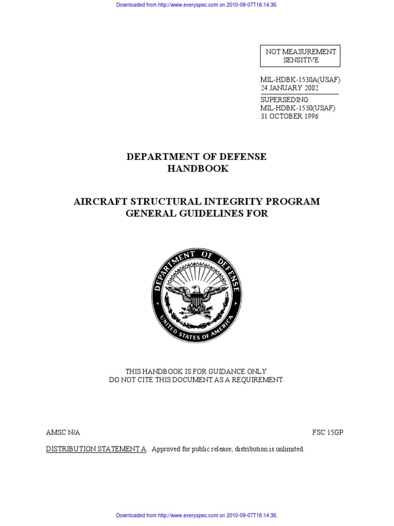 Aircraft Structural Integrity Guidelines | PDF | United States Air ...