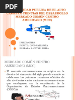 Mercado Común Centroamericano (MCCA) | PDF | Centroamérica | Comunidad ...