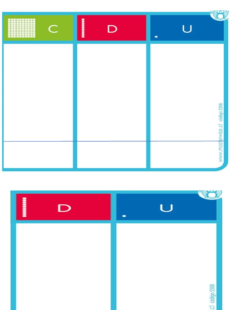 Tableros Valor Posicional