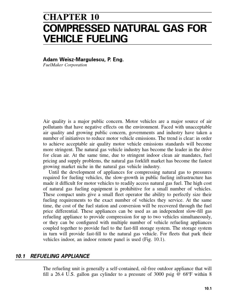 Compressed Natural Gas | PDF | Gasoline | Valve