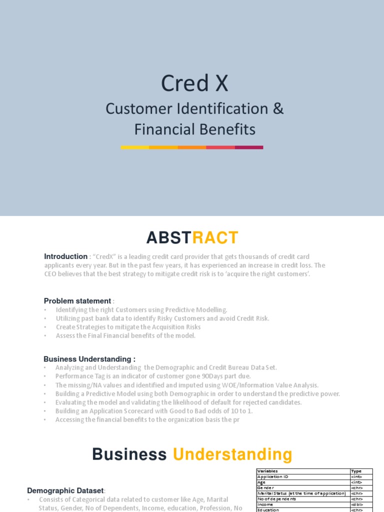 Capstone Project - Credit Risk Analysis | PDF | Logistic Regression ...