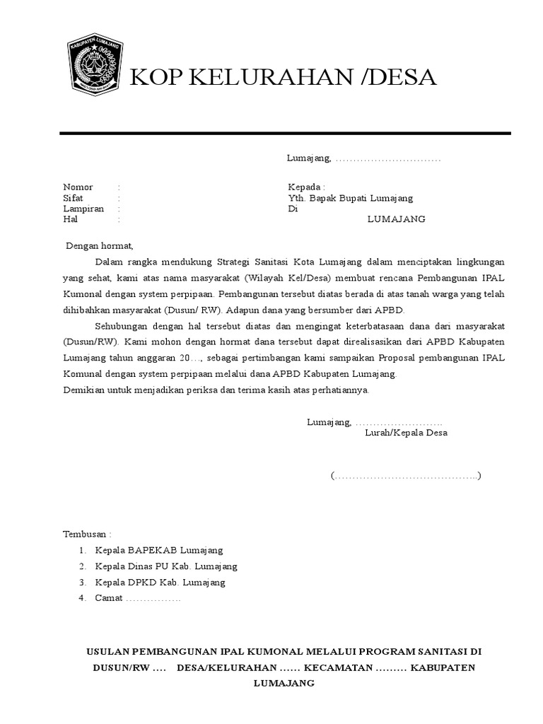 Proposal IPAL Kumonal | PDF