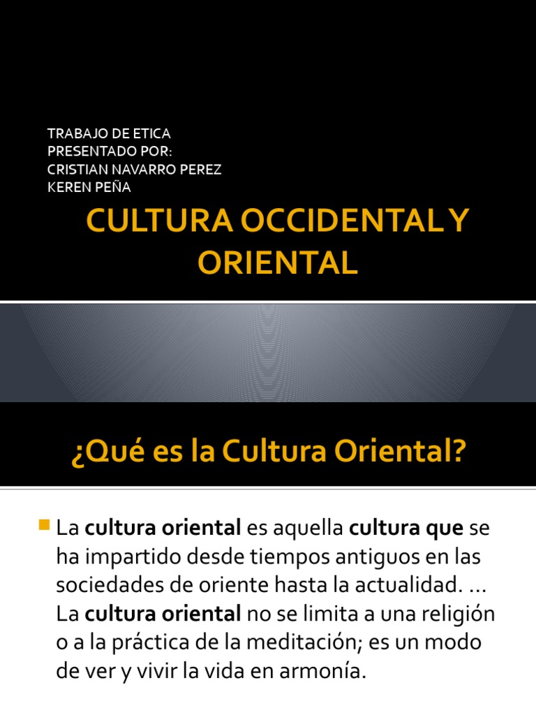 Cultura Occidental y Oriental | PDF | Mundo occidental | Viajes por Europa