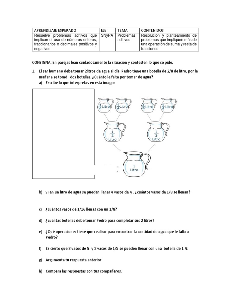 Ejercicios Matemáticos para Secundaria | PDF