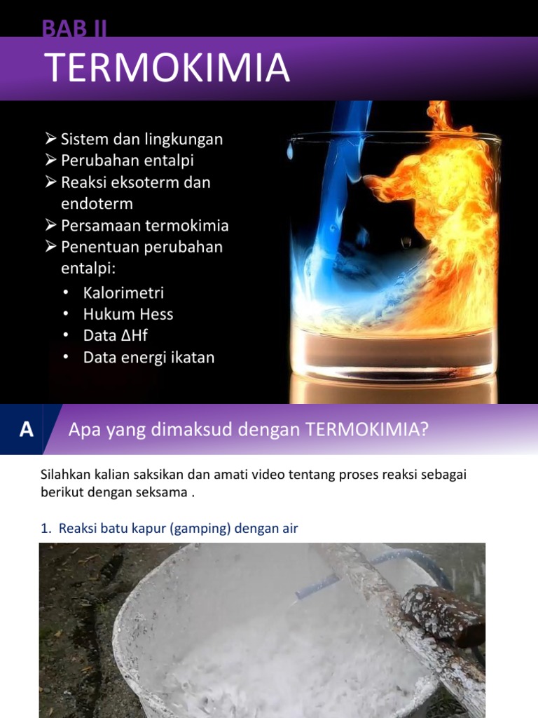 Materi - Termokimia | PDF