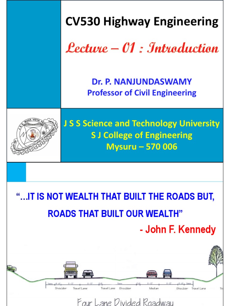 Highway Engineering and Transportation Principles | PDF | Transport ...