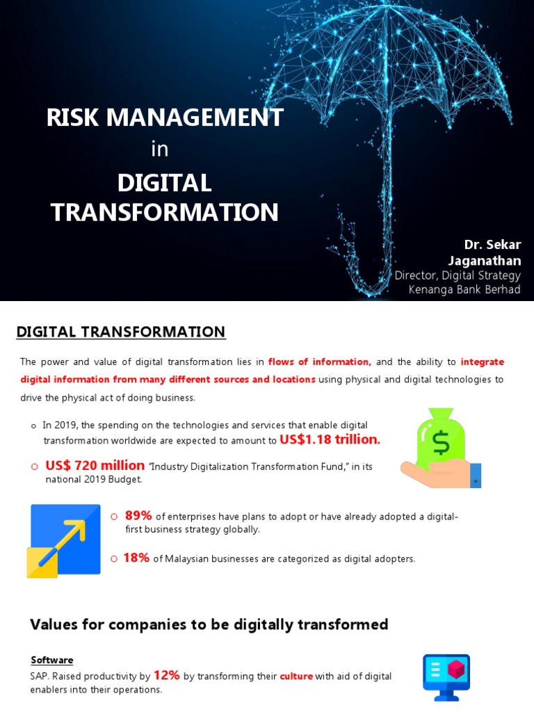Digital Transformation Risk Management | PDF | Computer Security | Security