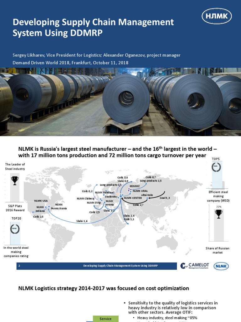 Ddmrp Pdf Supply Chain Supply Chain Management