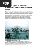 Ship Size Categories Explained | PDF | Oil Tanker | Ships
