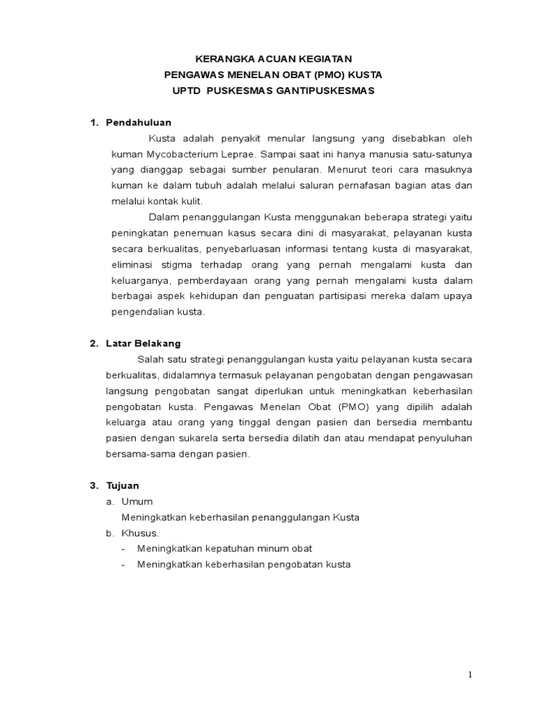 Kak Pmo Kusta | PDF | Pengembangan Diri | Kesehatan Holistik