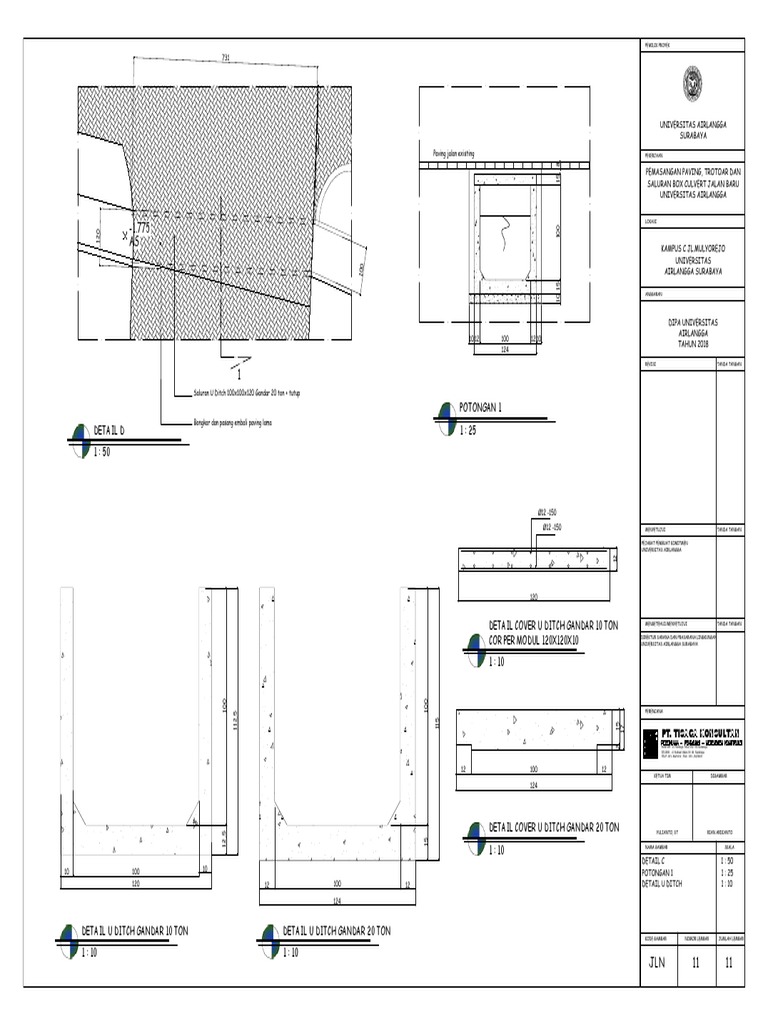 Detail U Ditch | PDF