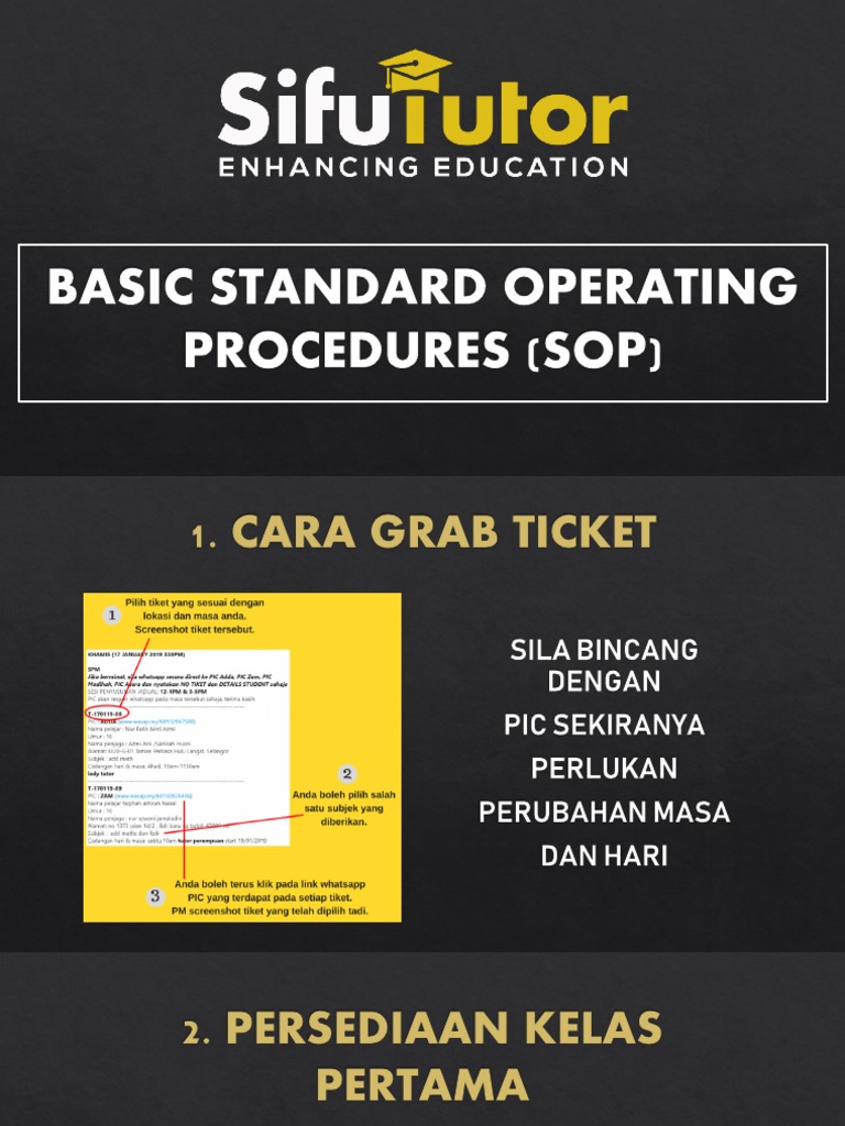 Basic Standard Operating Procedure (Sop) PDF | PDF