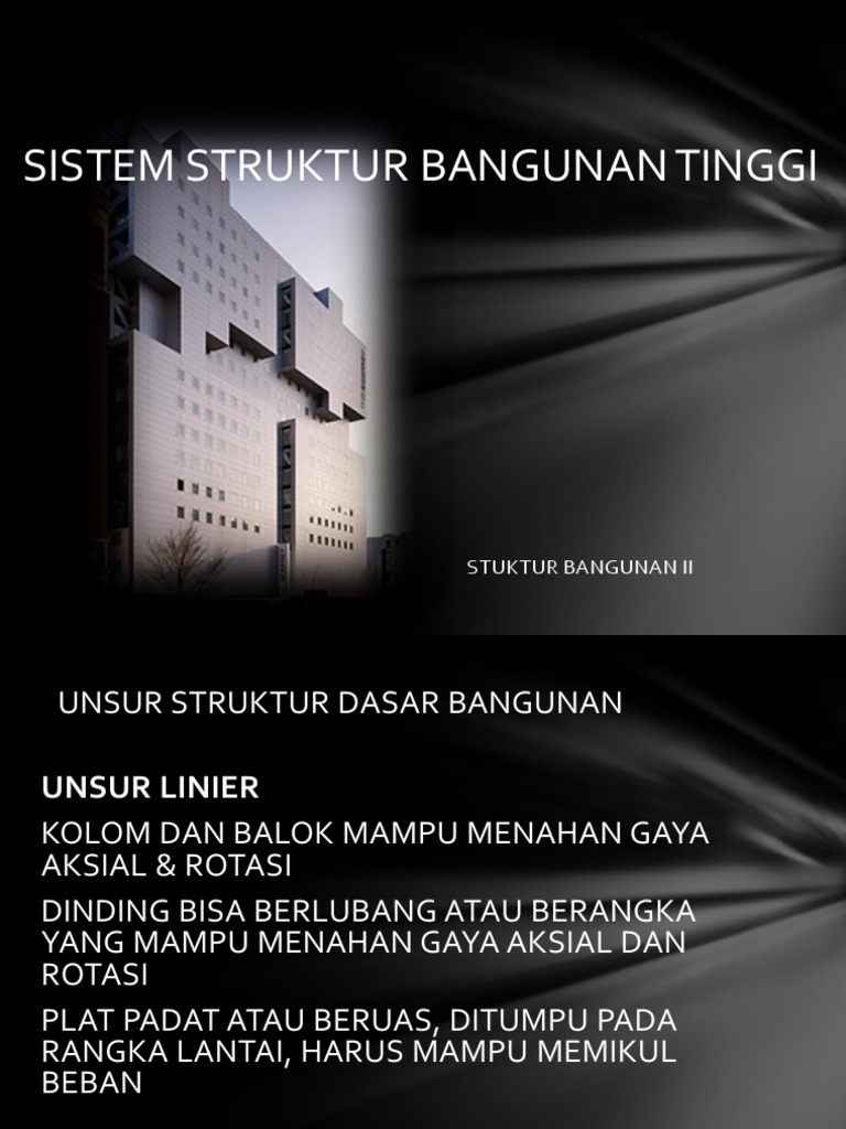 Jenis Struktur High Rise Building 3-4 | PDF