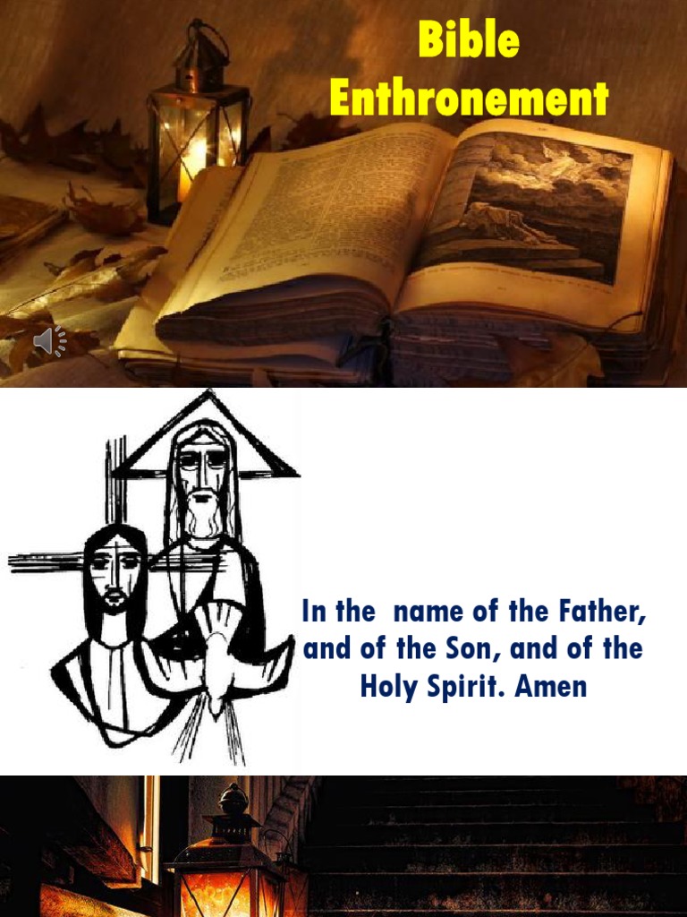 Bible Enthronement | PDF | God | Prayer