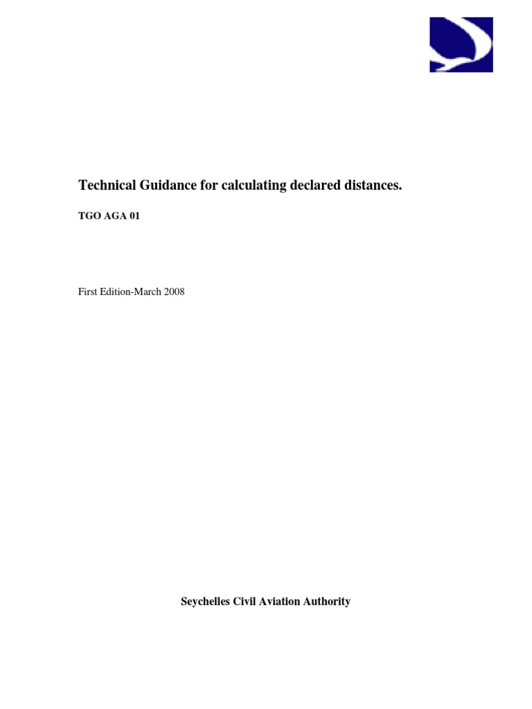 Calculating Declared Distances | PDF | Runway | Aviation