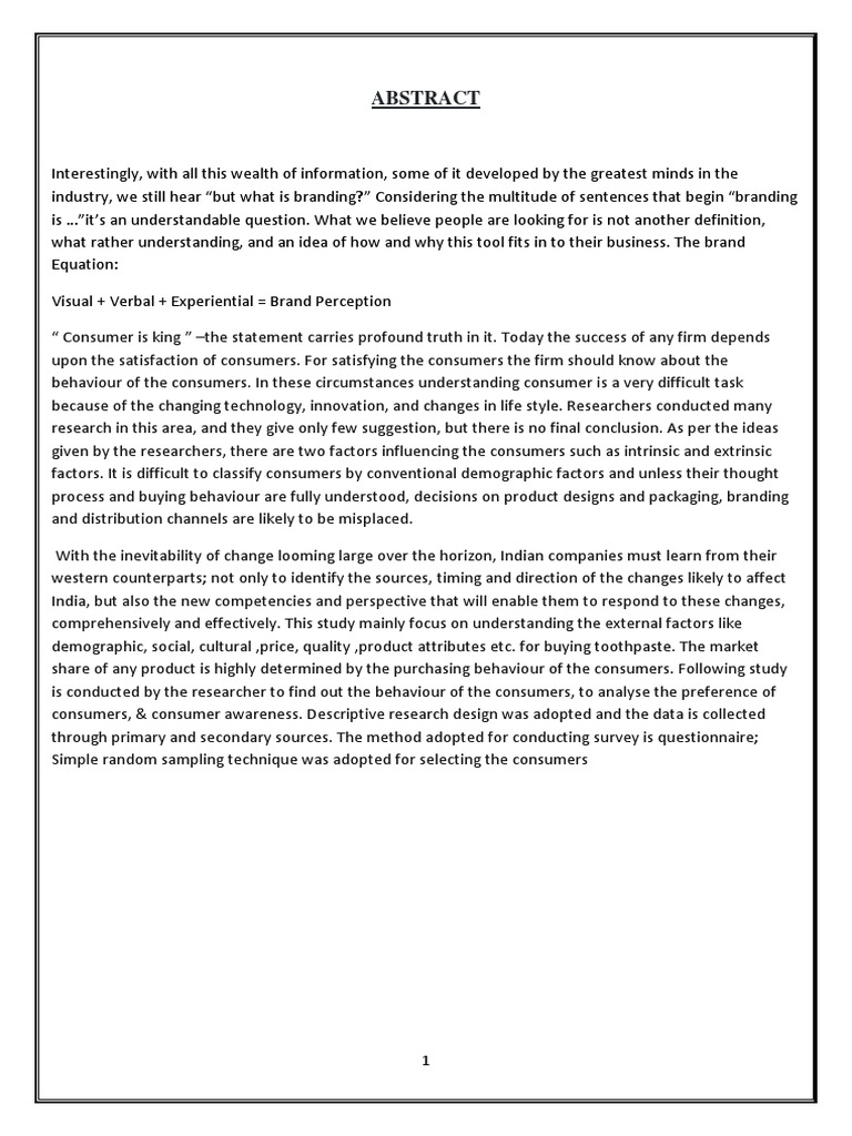 Colgate | PDF | Survey Methodology | Oral Hygiene