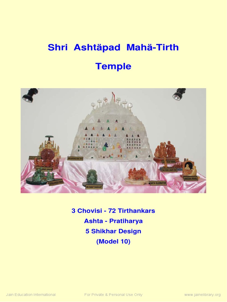 Ashtapad Tirth Pamplet 000291 Data | PDF | Indian Religions | Jainism