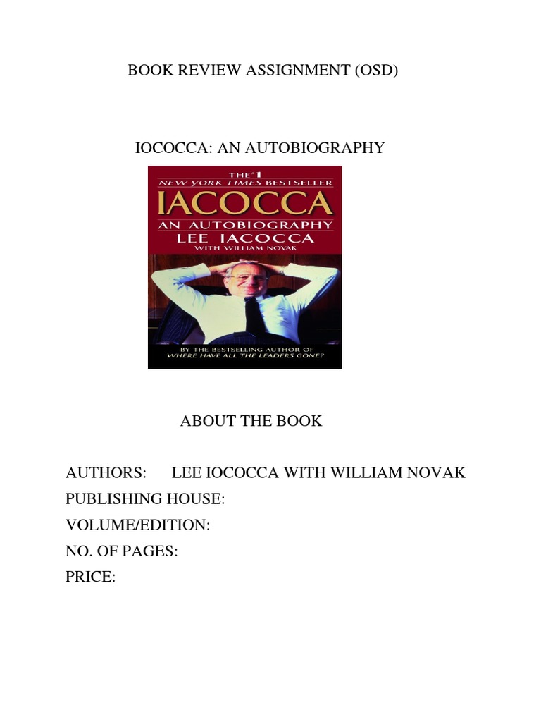 Book Review Assignment (Osd) | Download Free PDF | Economies | Business