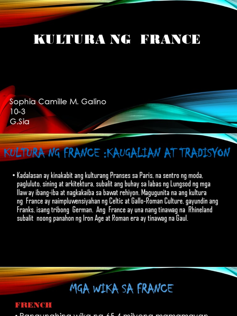 Kultura NG France | PDF
