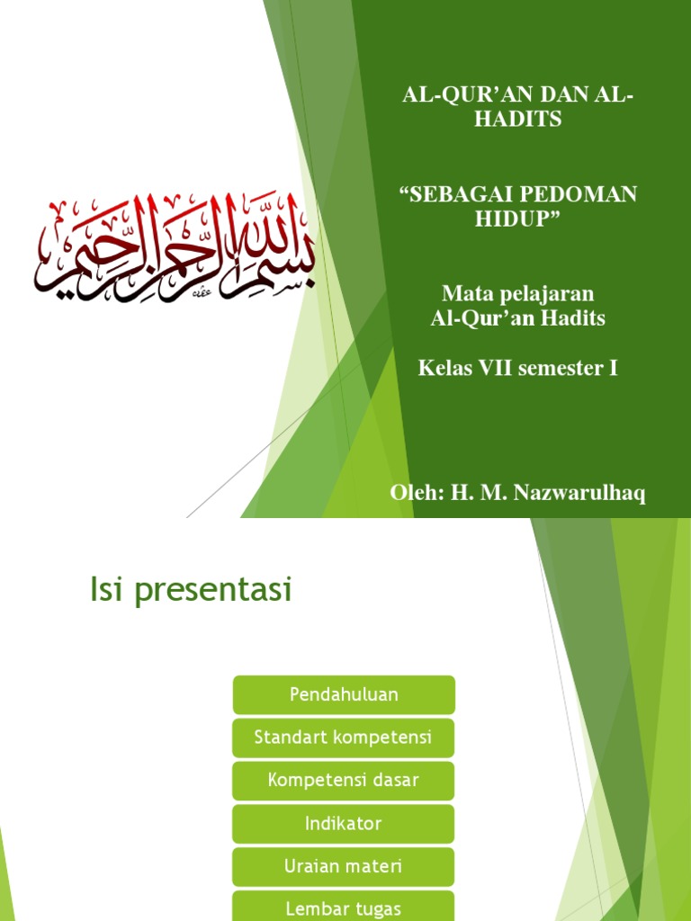 Media Pembelajaran Qurdis Mts VII | PDF