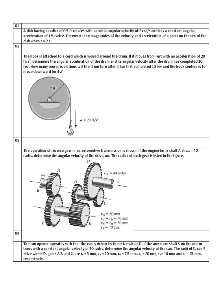 Circular Motion Problems | PDF | Acceleration | Velocity