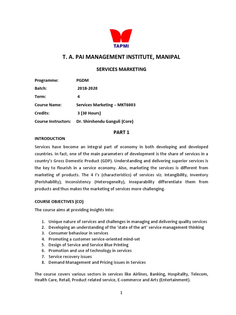 Srmk-Course Outline 2019 | PDF | Marketing | Leadership