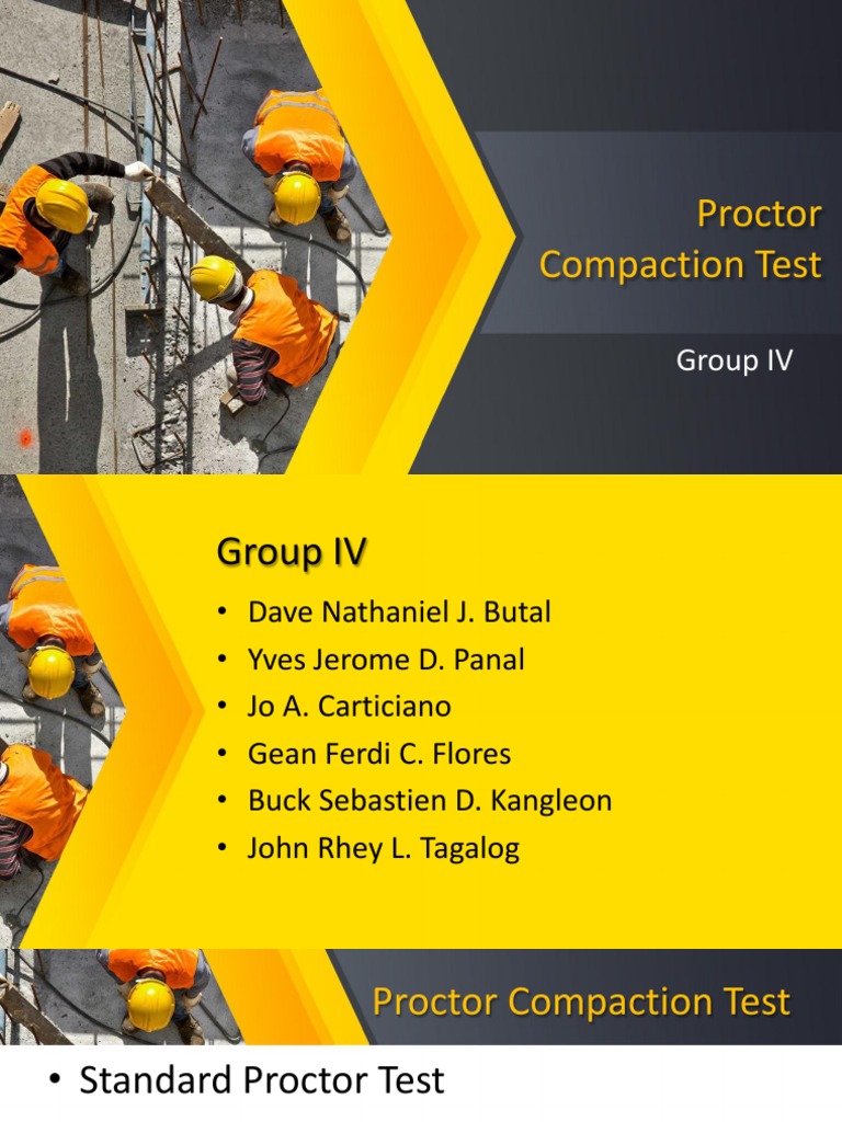 Proctor Test | PDF | Soil | Soil Science