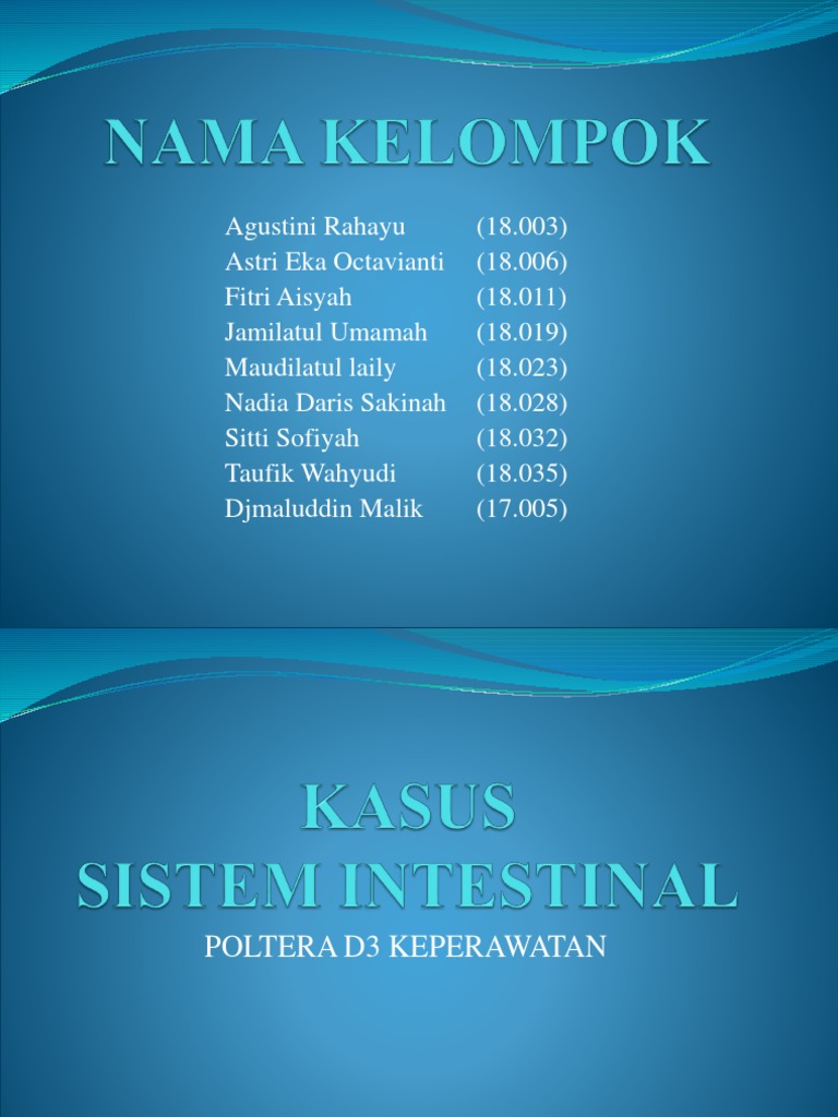 GIST | PDF | Kesehatan Holistik