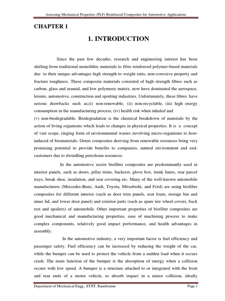PLF Composites for Automotive Use | PDF | Composite Material | Fibers