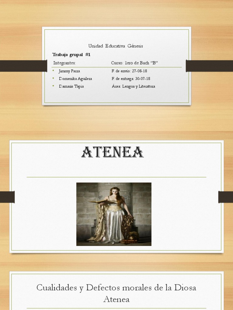 Dioses Griegos | PDF | Atenea | Dioniso