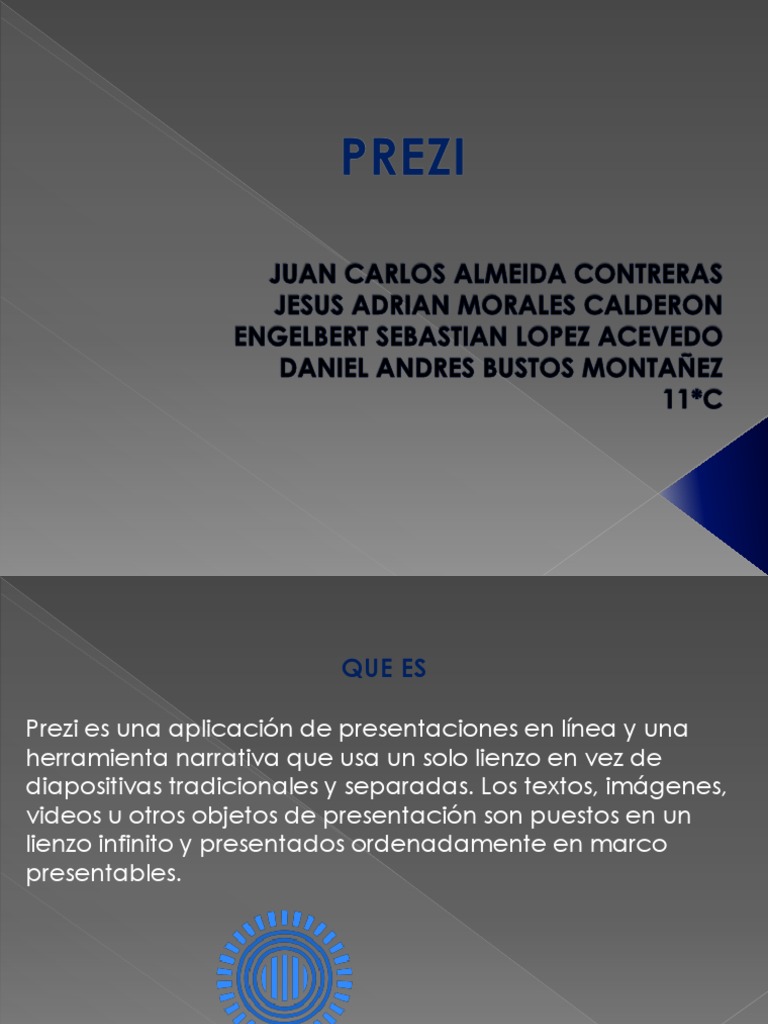 Diapositivas Prezi | PDF | Microsoft PowerPoint | Internet