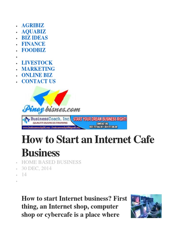 How To Start Comp Shop | PDF | Internet Access | Computer Network