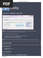 Zadig 2.x Driver Installation Guide | PDF | Device Driver | Button (Computing)
