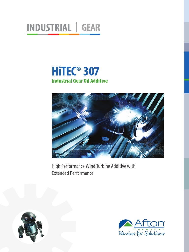 Hitec 307 Pds | PDF | Motor Oil | Chemistry
