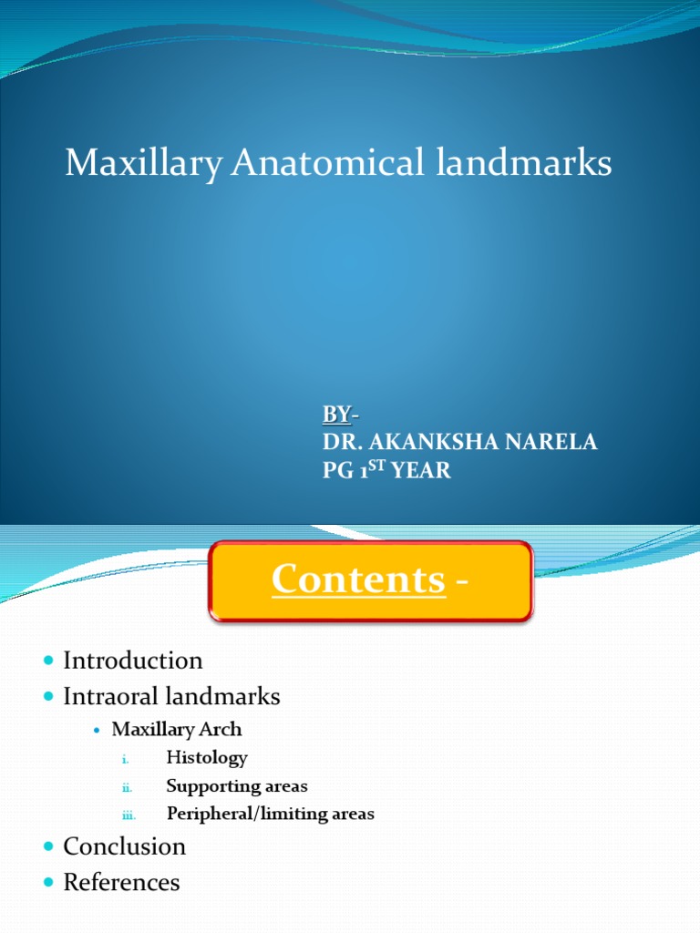 Anatomical Landmarks | PDF | Anatomy | Human Anatomy