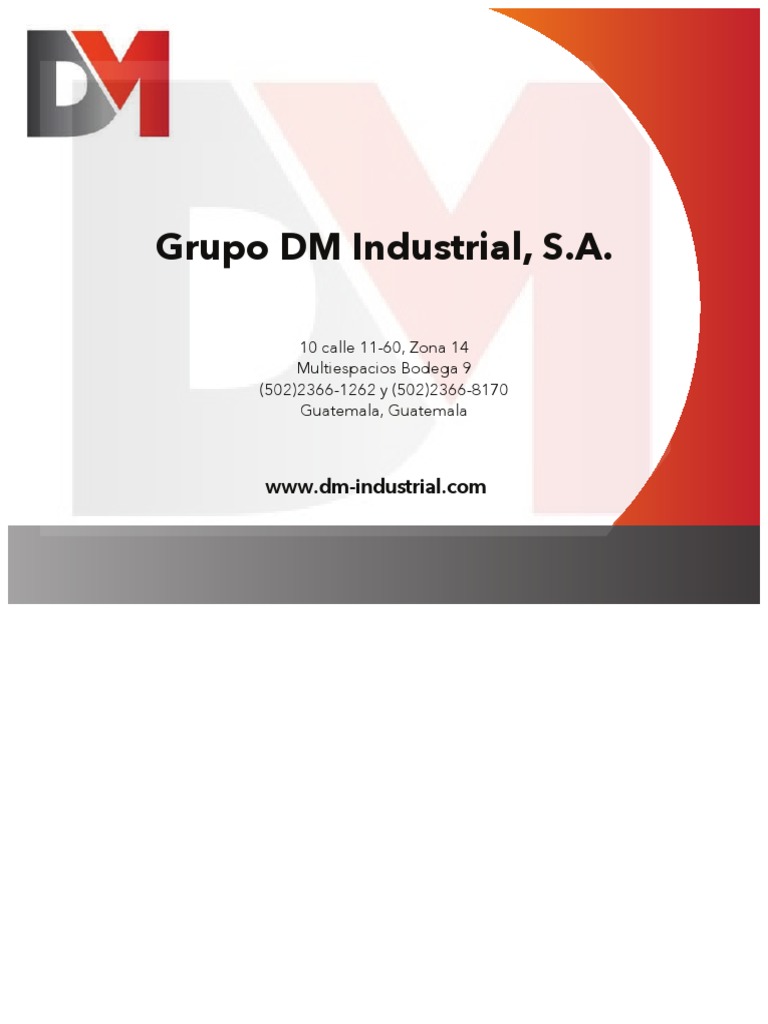 Catalogo DM Industrial PDF | PDF