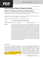 CBT for Psychosis: Garety Model Overview | PDF | Cognitive Behavioral ...