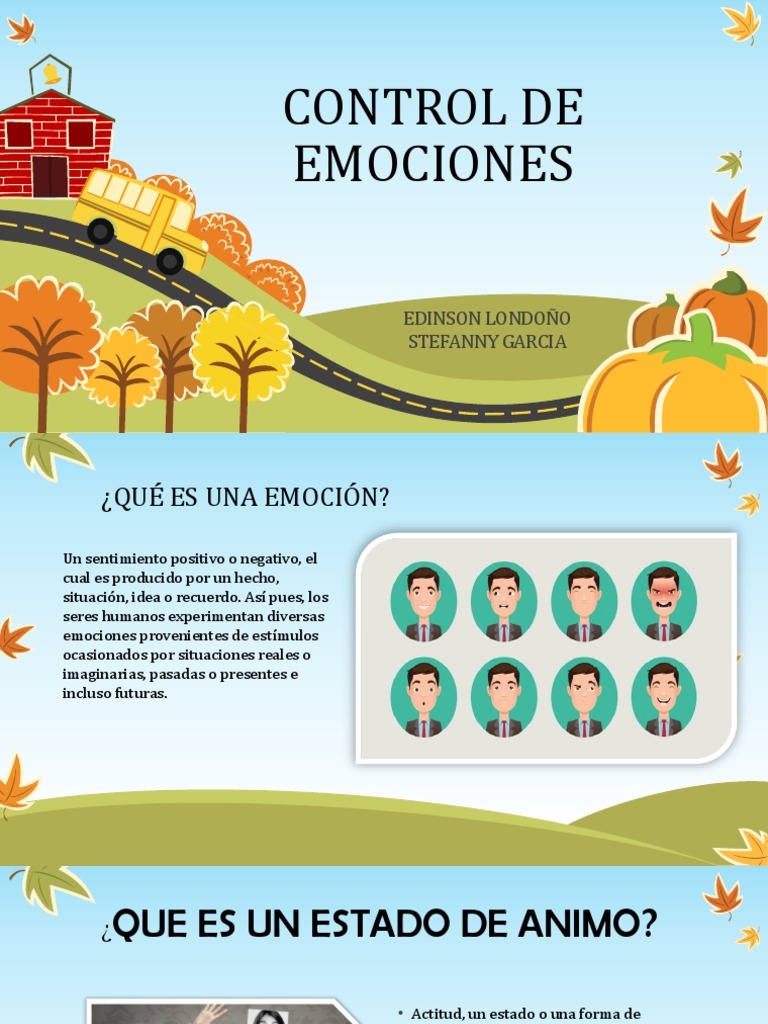 Control de Emociones en 4 Pasos | PDF | Relaciones personales, crianza ...