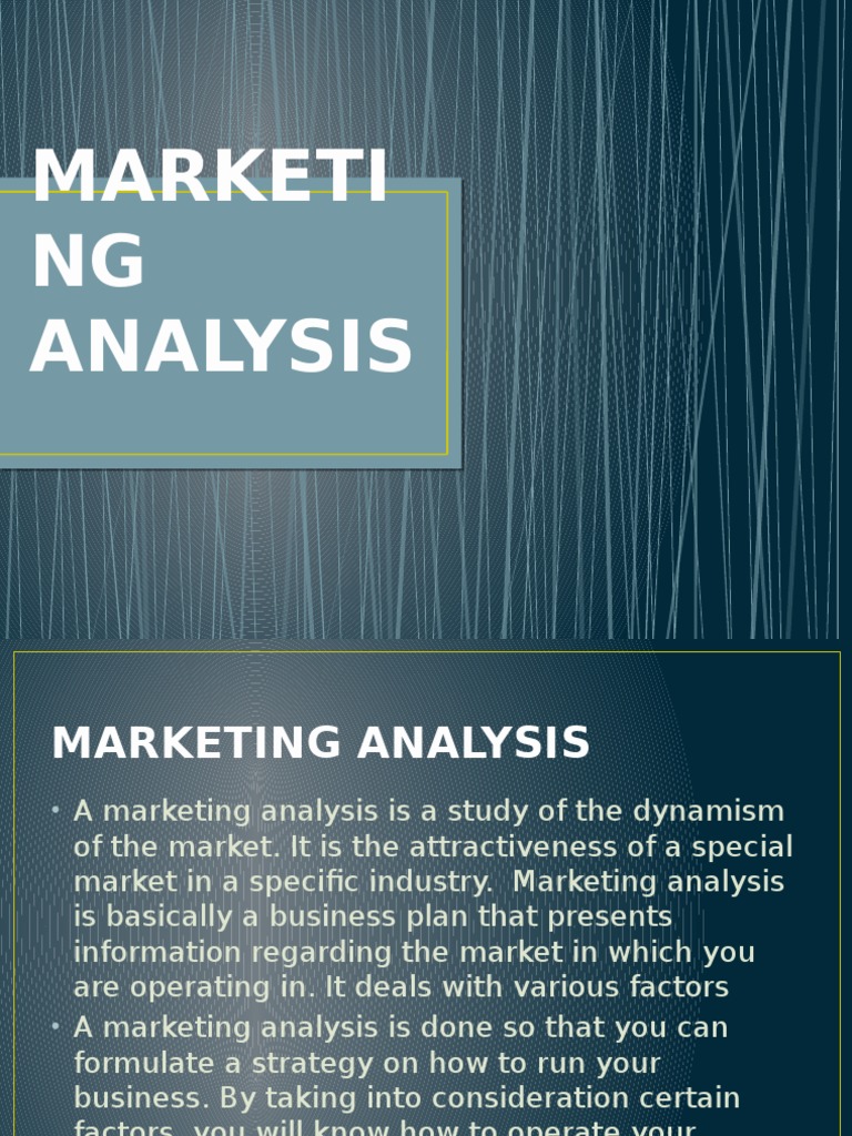 Marketing Analysis Download Free Pdf Marketing Strategy Profit