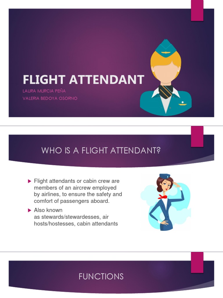 Flight Attendant Roles and Terminology | PDF