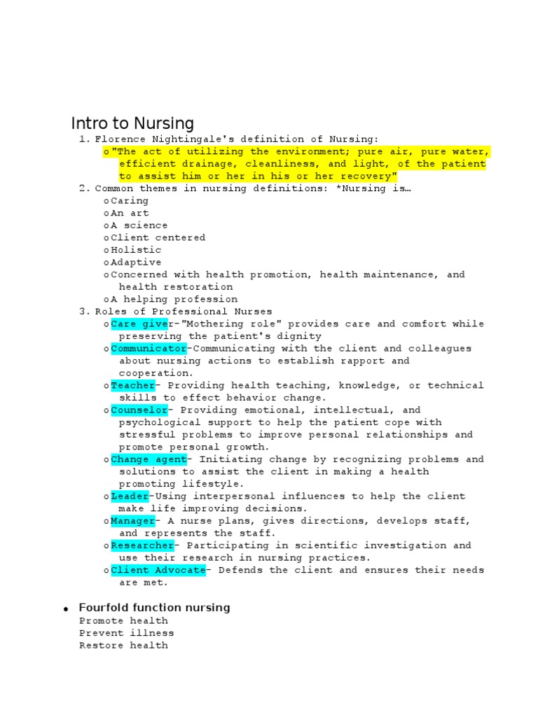TFN Reviewer | PDF | Nursing | Stress (Biology)