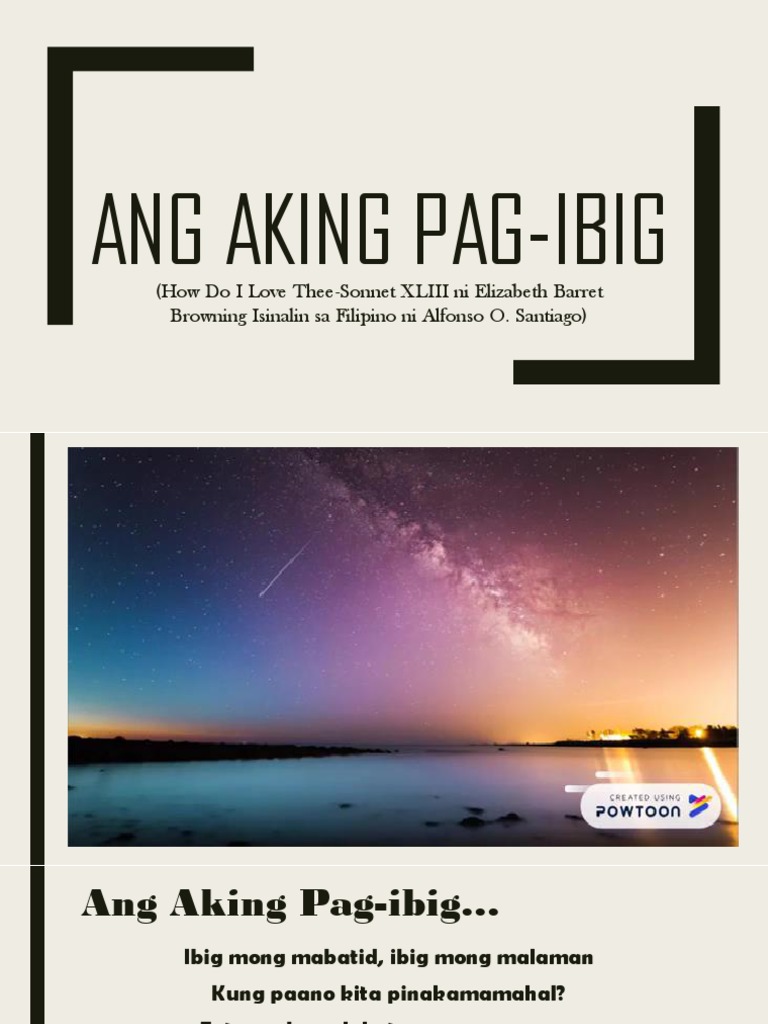 Ang Aking Pag-Ibig | PDF