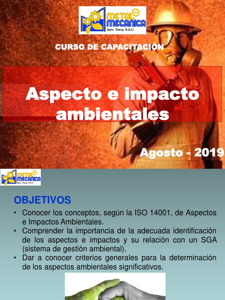 Aspecto e Impacto Ambiental | PDF | Entorno natural | Conservación