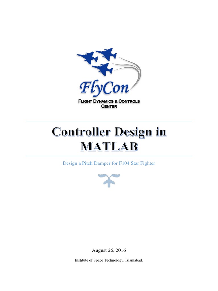 SAS Design Tutorial | PDF | Flight Dynamics (Fixed Wing Aircraft ...