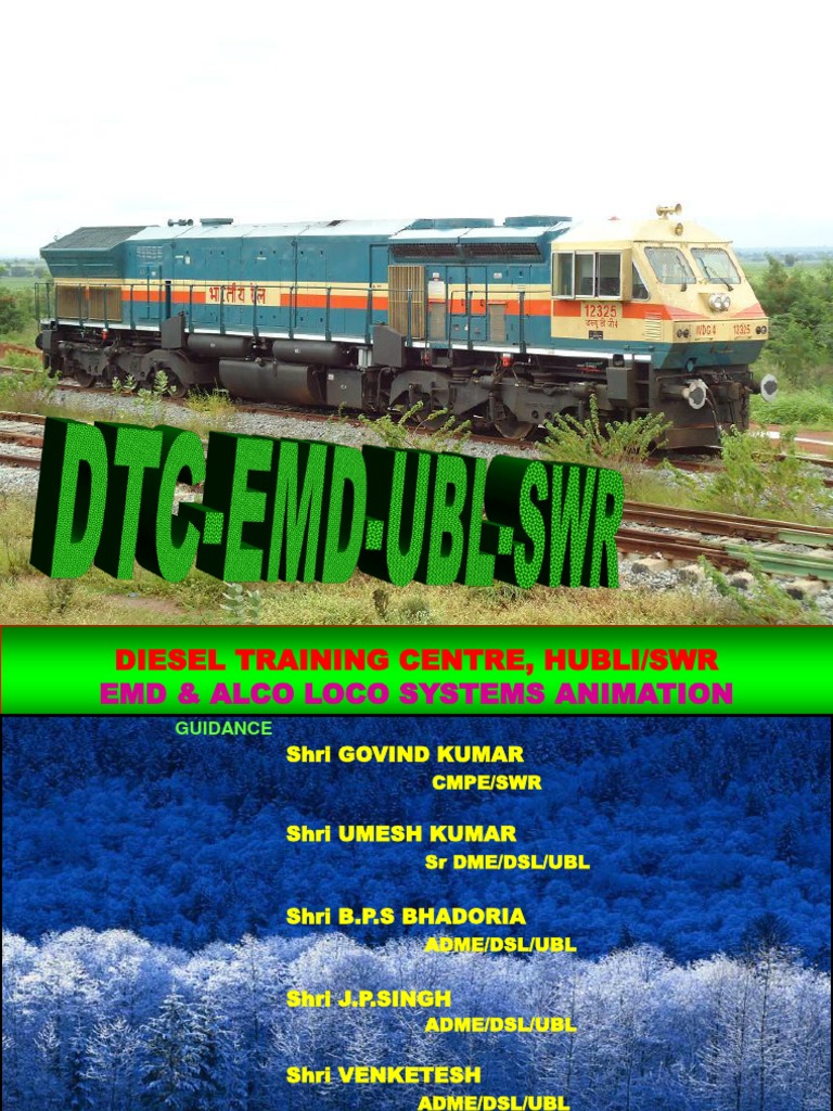 Emd Engine Safety Device | PDF | Internal Combustion Engine | Systems ...