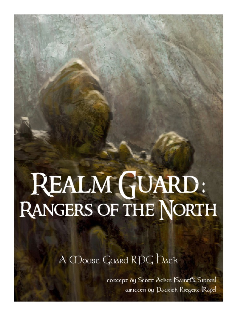 Mouse Guard RPG - Realm Guard v1.4 PDF | PDF | Middle Earth | Middle ...